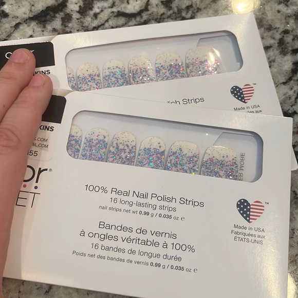 Color Street | Makeup | Brand New Color Street Nail Strips Glitter ...